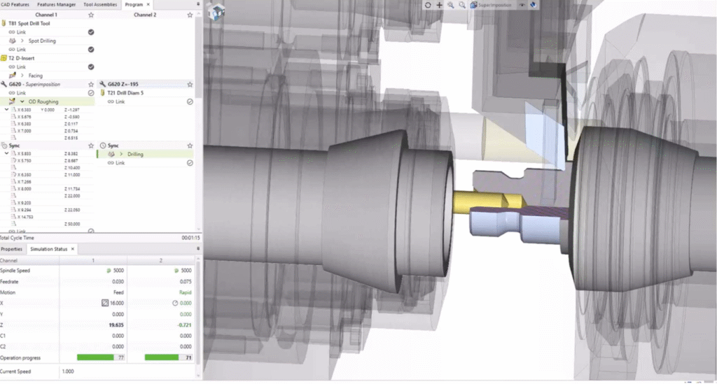 ESPRIT EDGE 2025.2 – Smarter Programming, New Capabilities