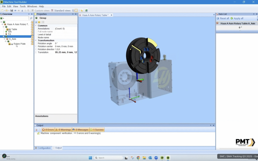 Building a Rotary Table Fixture with ESPRIT EDGE